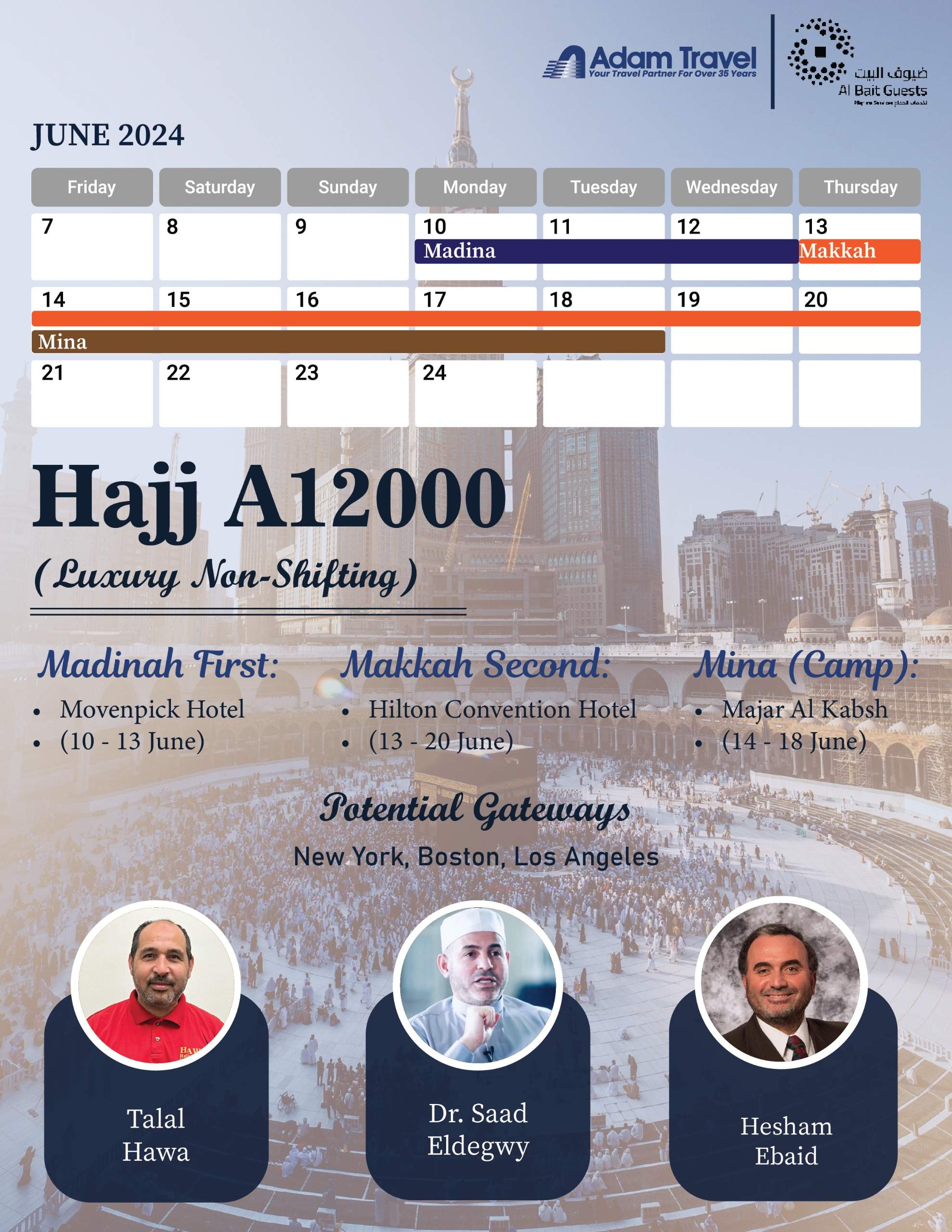 Hajj 2024 – Adam Travel